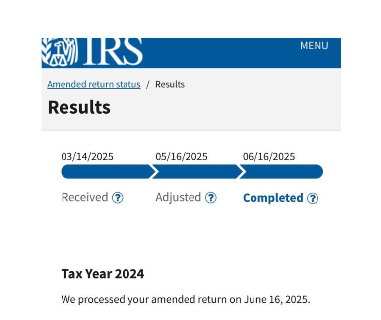 Why Does My Amended Return Say “Completed” but I Have Not Received My ...