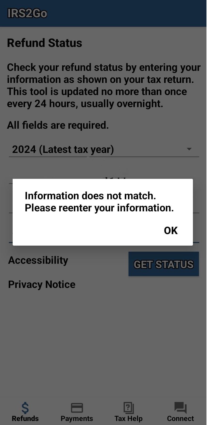 What to Do When “The Information You Entered Doesn’t Match Our Records ...