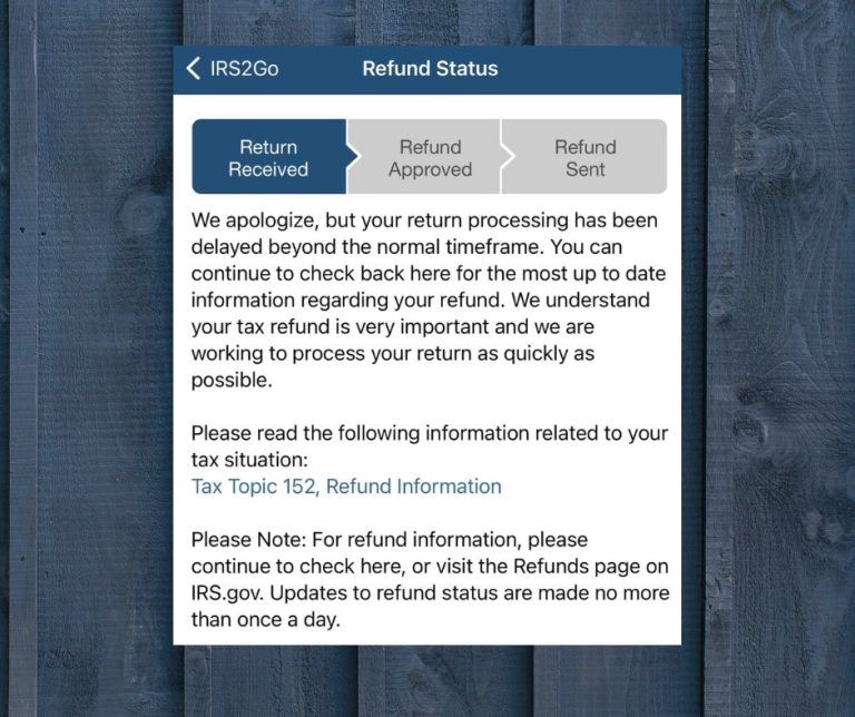 Understanding the “Processing Delay” of IRS Refund Delays ⋆ RefundTalk.com
