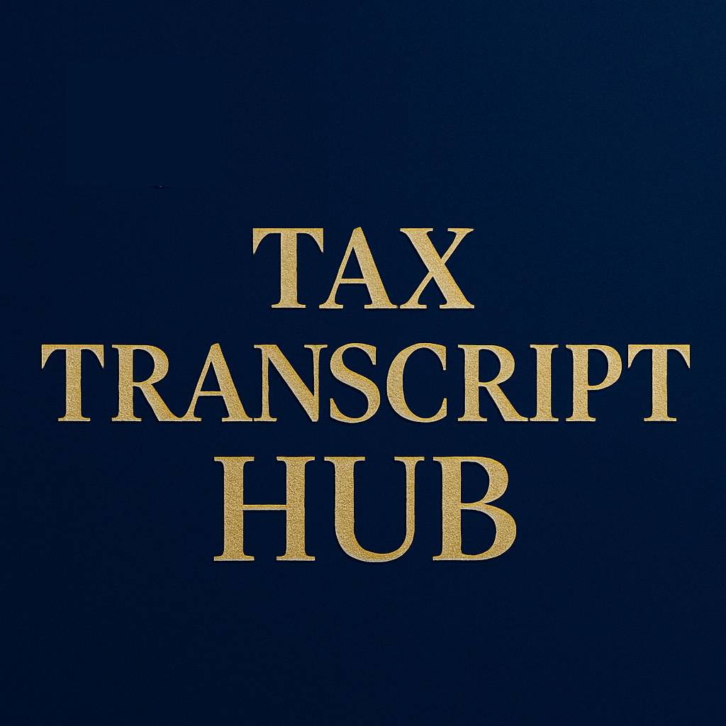Tax Transcript Hub ⋆ RefundTalk.com