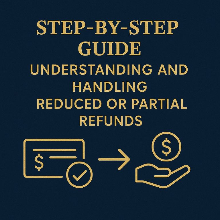 Understanding and Handling Reduced or Partial Refunds ⋆ RefundTalk.com
