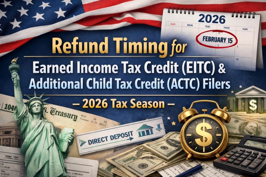 Refund Timing for Earned Income Tax Credit (EITC) and Additional Child ...